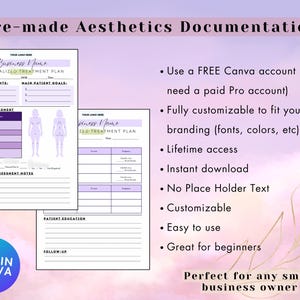 Editable Body Sculpt Treatment Plan Med Spa - Instant Download SOAP ...