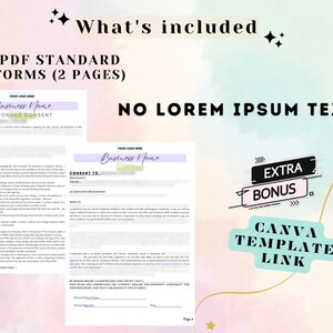 Hyaluronidase Consent Form for Med Spa Services - Editable Template ...