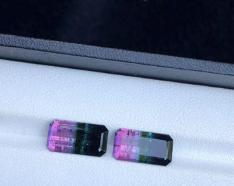Natural Tri Color Tourmaline - Etsy