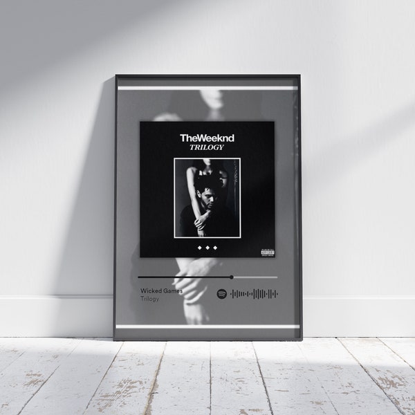 The Weeknd Wall Art - Etsy