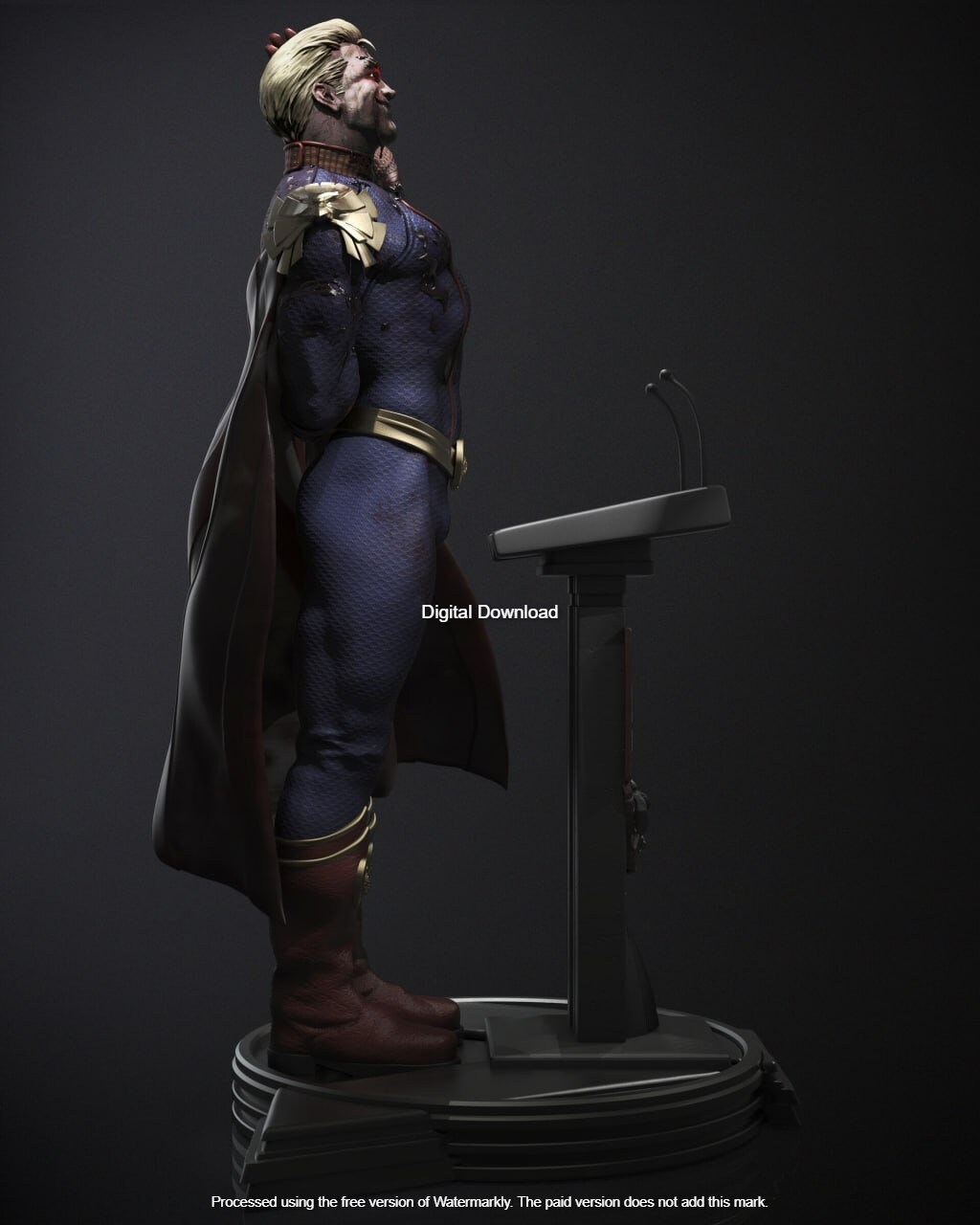 Homelander STL, Homelander 3D Model, Homelander 3D Print Files ...