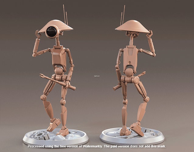 Star Wars STL, Pit Droid STL, Pit Droid 3D Model, Pit Droid 3D Print ...