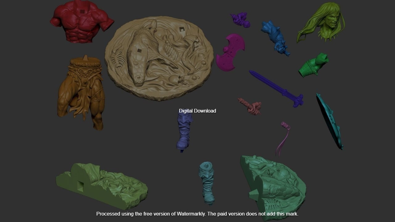 Conan STL, Conan 3D Model, Conan 3D Print Files, Conan Miniature - Etsy