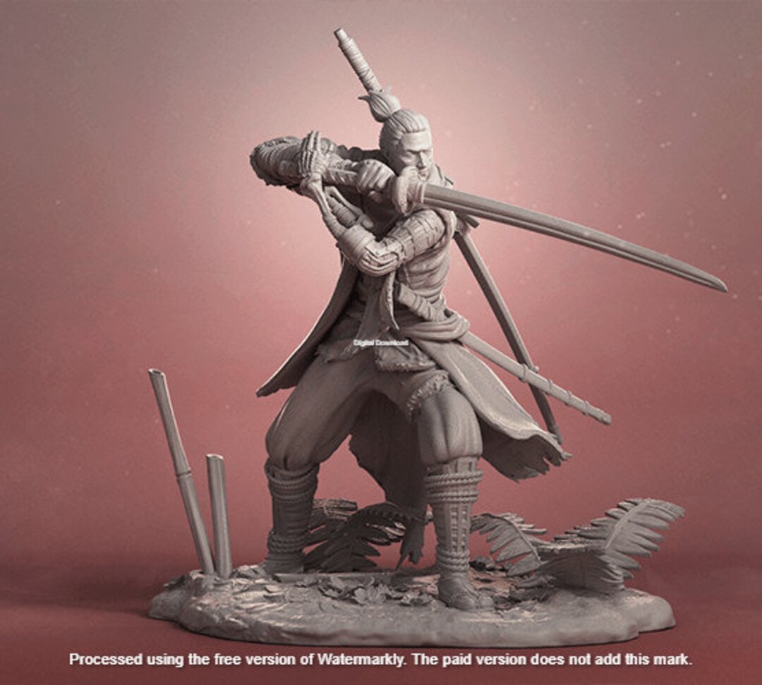 Sekiro STL, Sekiro 3D Model, Sekiro 3D Print Files - Etsy