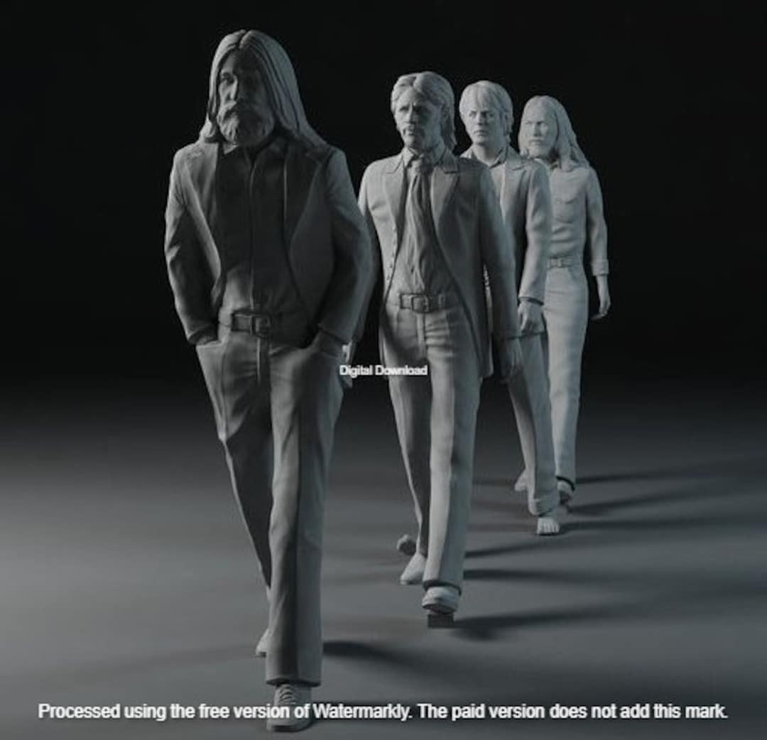 Abbey Road STL, Beatles STL, Beatles 3D Model, Beatles 3D Print Files ...