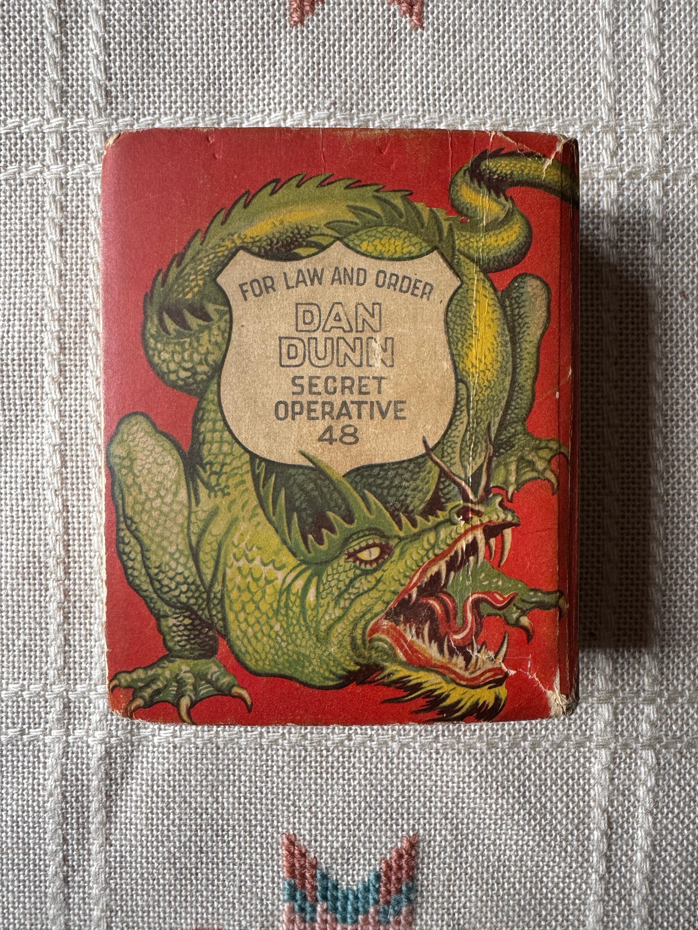 Big Little Book - Vintage 1934 - Dan Dunn - Secret Operative 48 - Crime ...