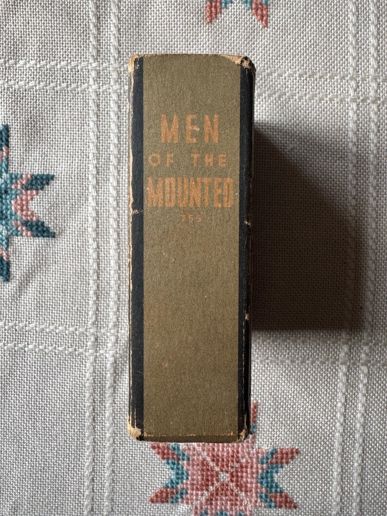 Big Little Book - Vintage 1934 - Men of the Mounted Adventures of the ...
