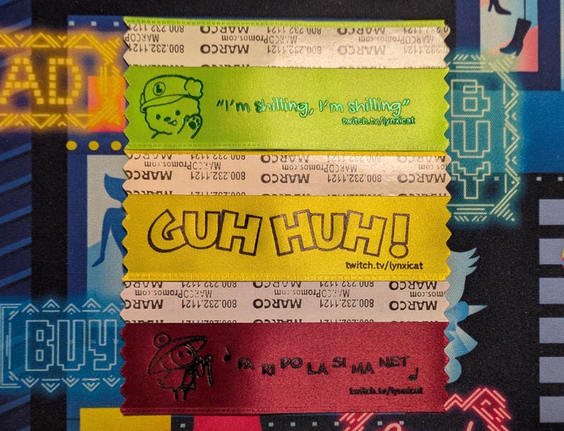 Convention Badge Ribbons | Multiple Styles! - Etsy