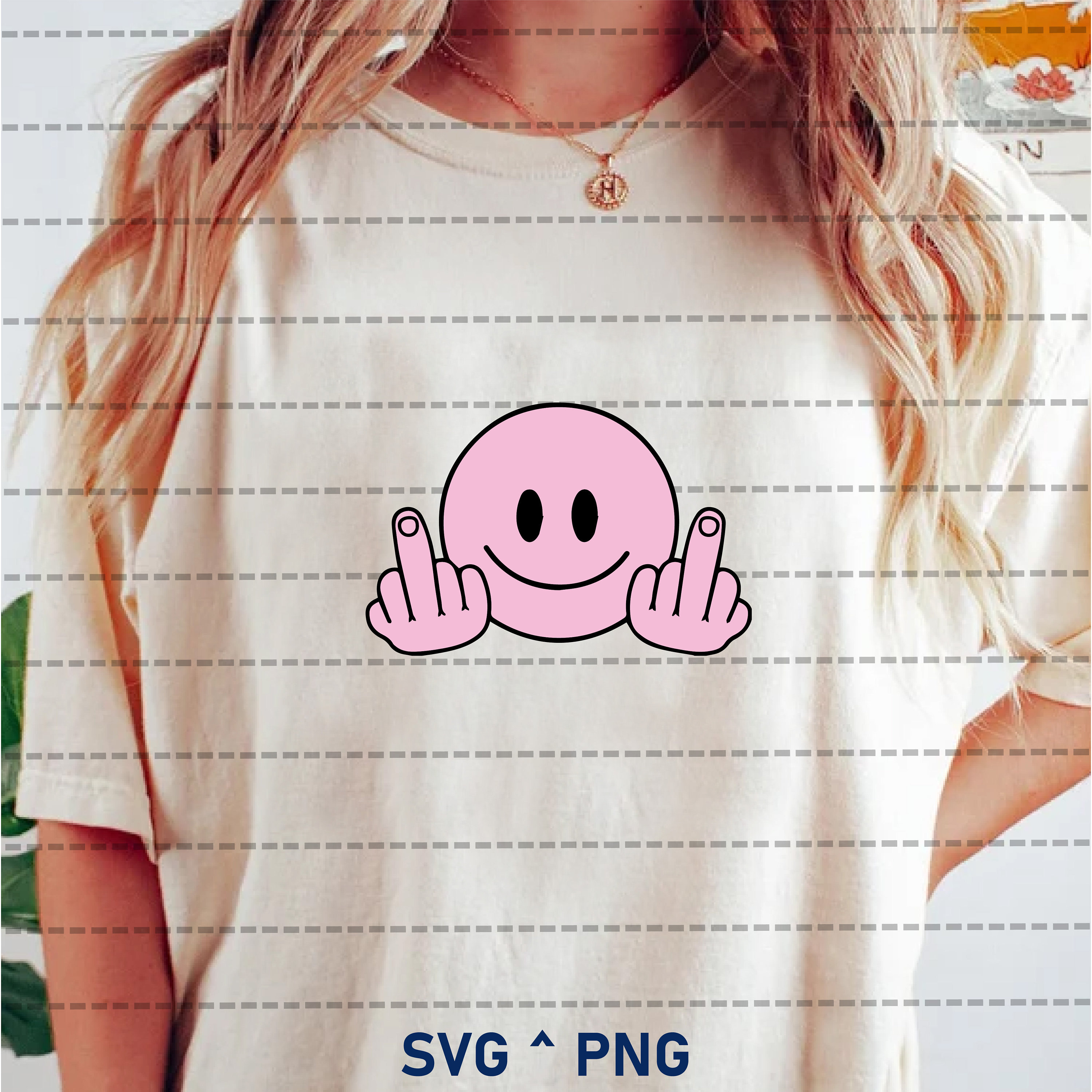 Middle Finger Smiley Face Svg, Happy Face Svg, Smiley Svg, Smiley Face ...