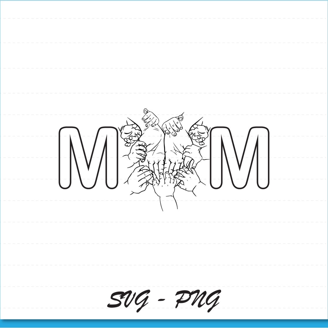 Mom SVG, Mother Svg, Mother's Day SVG, Mom Split Name Frame Svg, Mum ...
