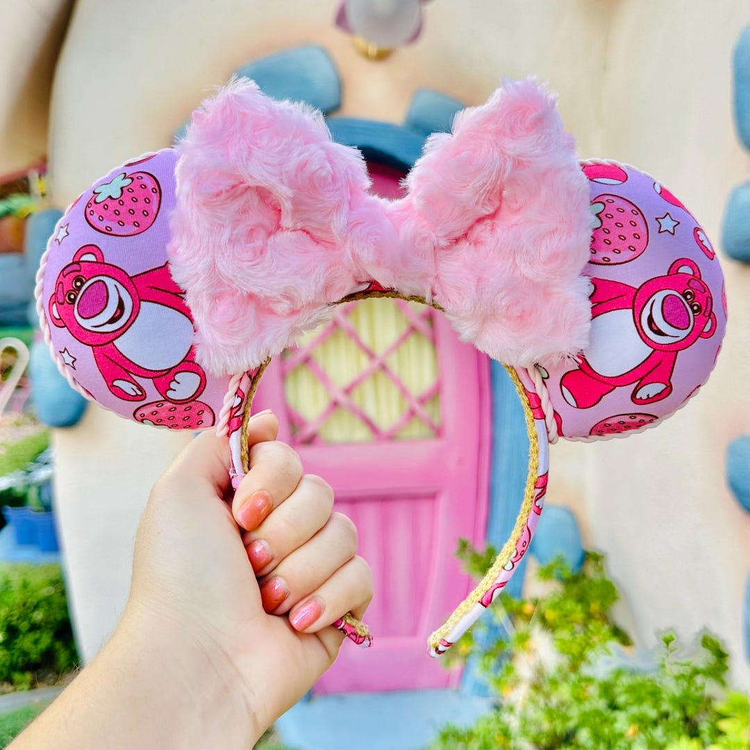 Toy Story Lotso Pink Inspired Minnie Ears - Etsy