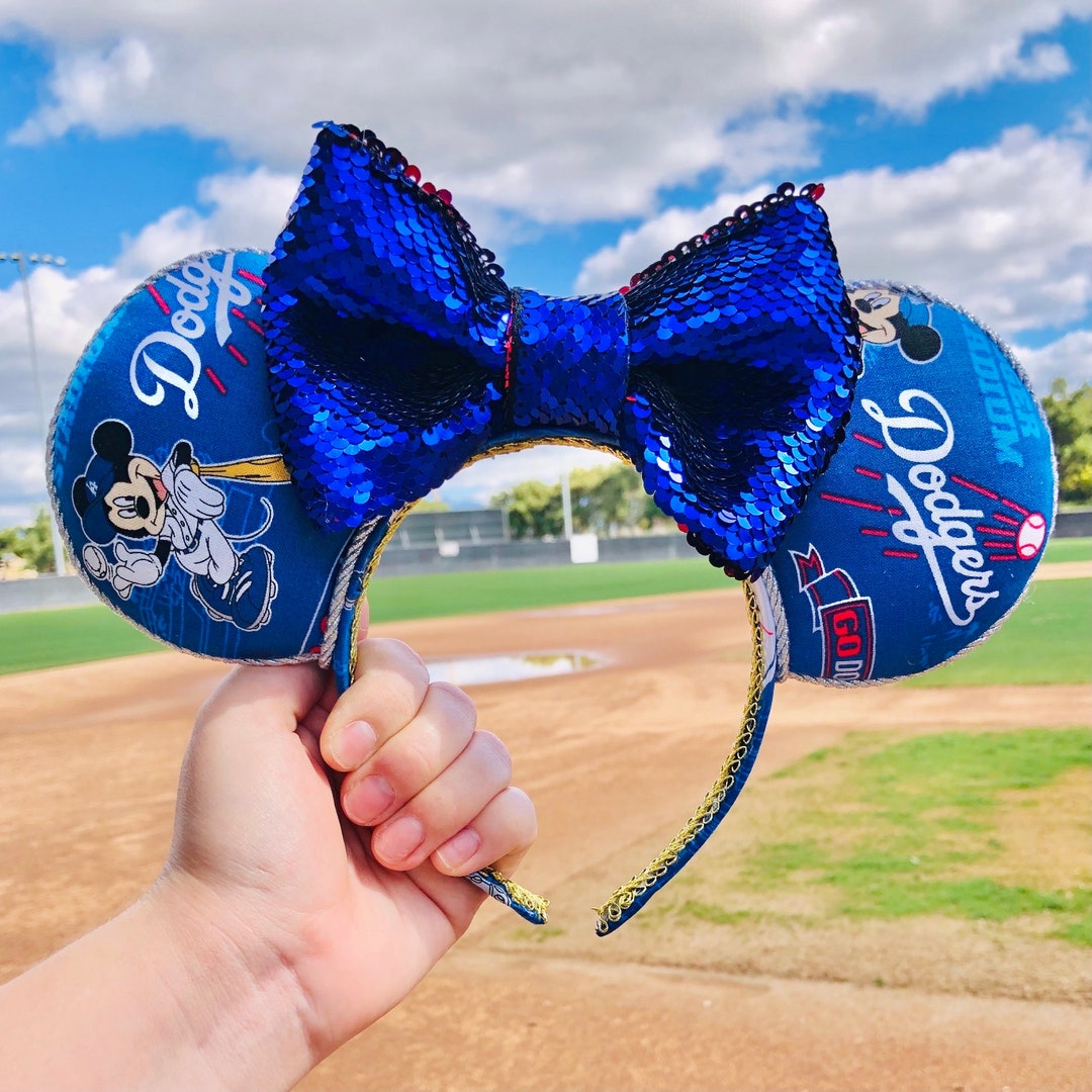 Limited Release Los Angeles Dodgers Baseball Mickey Mouse Minnie Ears ...