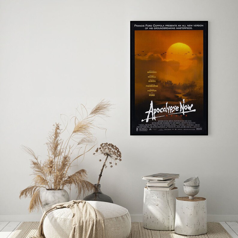 Apocalypse Now Movie Poster, Movie Wall Art for Room Decor, Poster ...