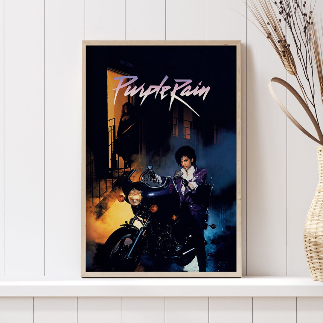 Purple Rain Movie Poster, Movie Wall Art for Room Decor, Poster Gifts ...