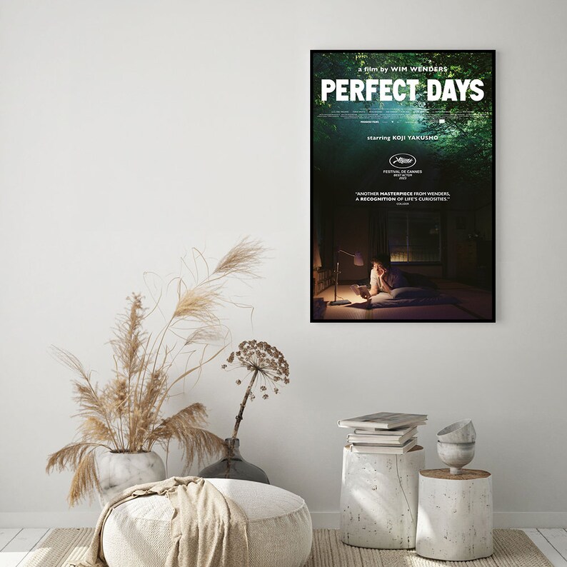 Perfect Days Movie Poster, Movie Wall Art for Room Decor, Poster Gifts ...