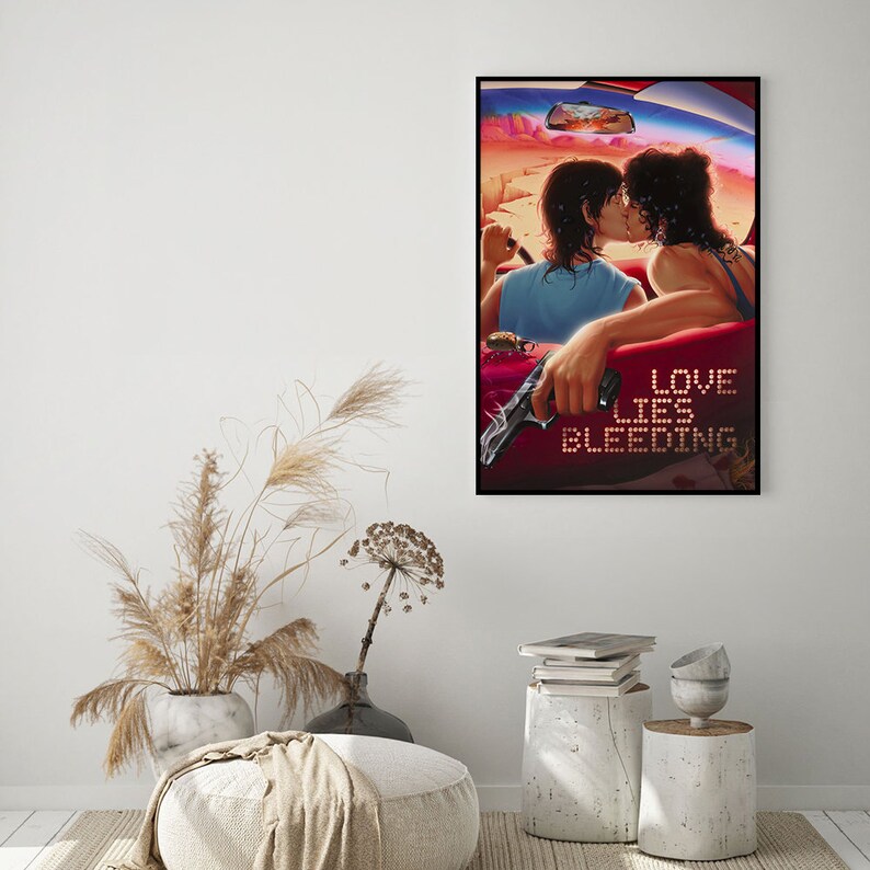 Love Lies Bleeding 2024 Movie Poster, Movie Wall Art for Room Decor ...