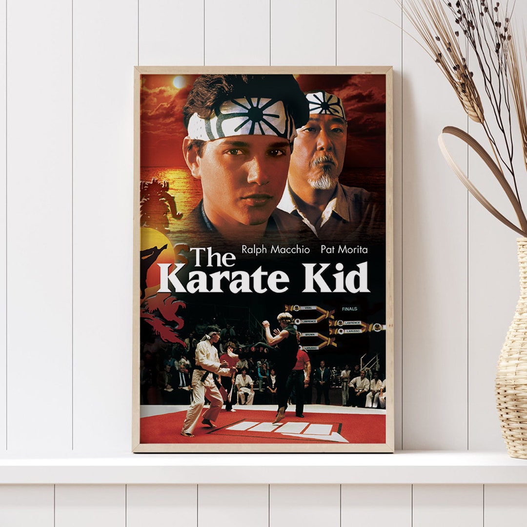 The Karate Kid Movie Poster, Movie Wall Art for Room Decor, Poster ...