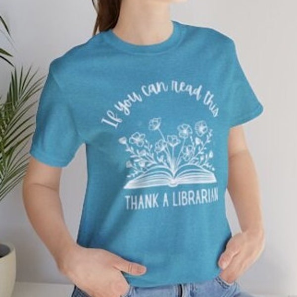 Librarian Tshirt - Etsy