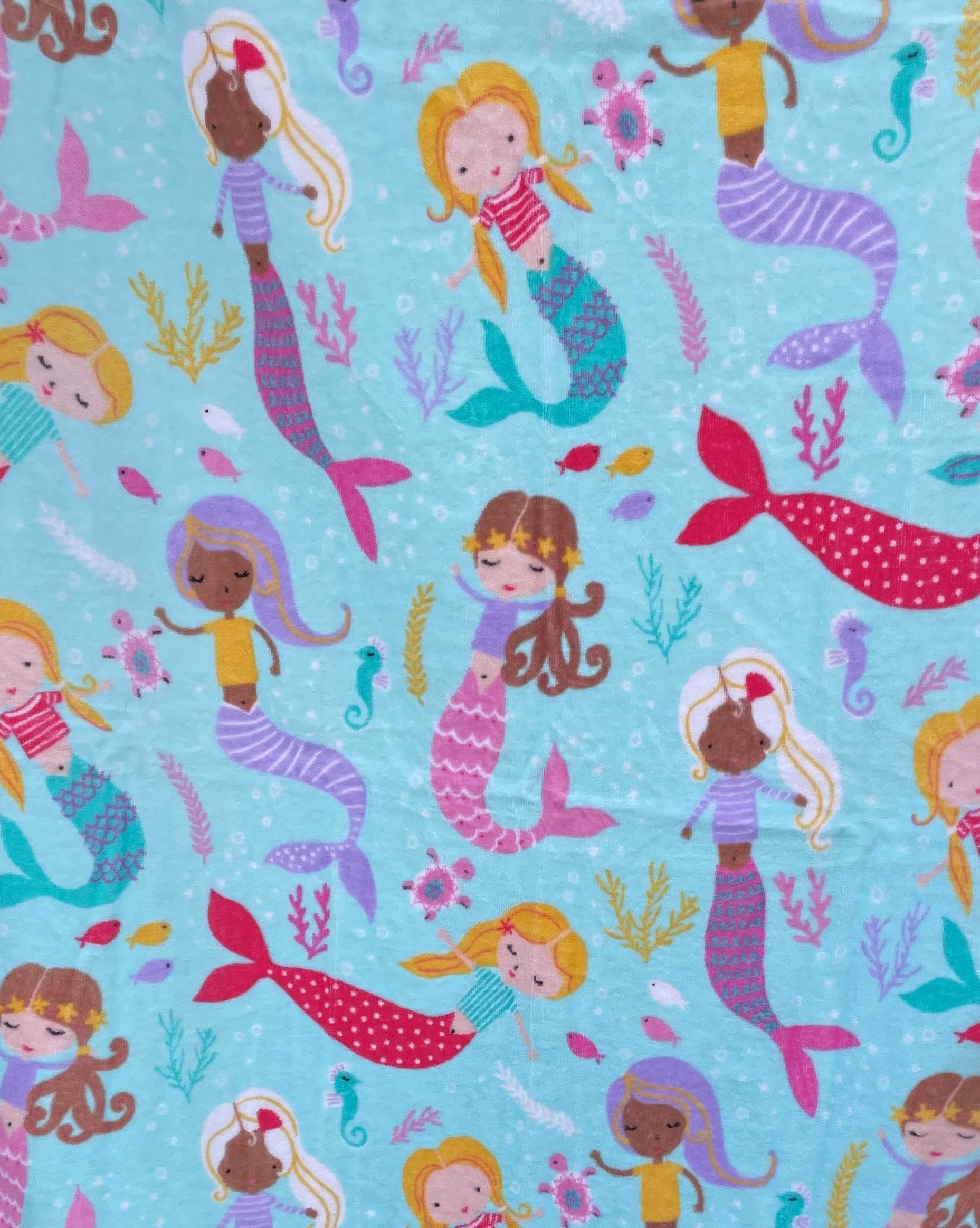 Hooded Kids Beach Towel, Layla Mermaids, Great Gift Idea, Take on ...