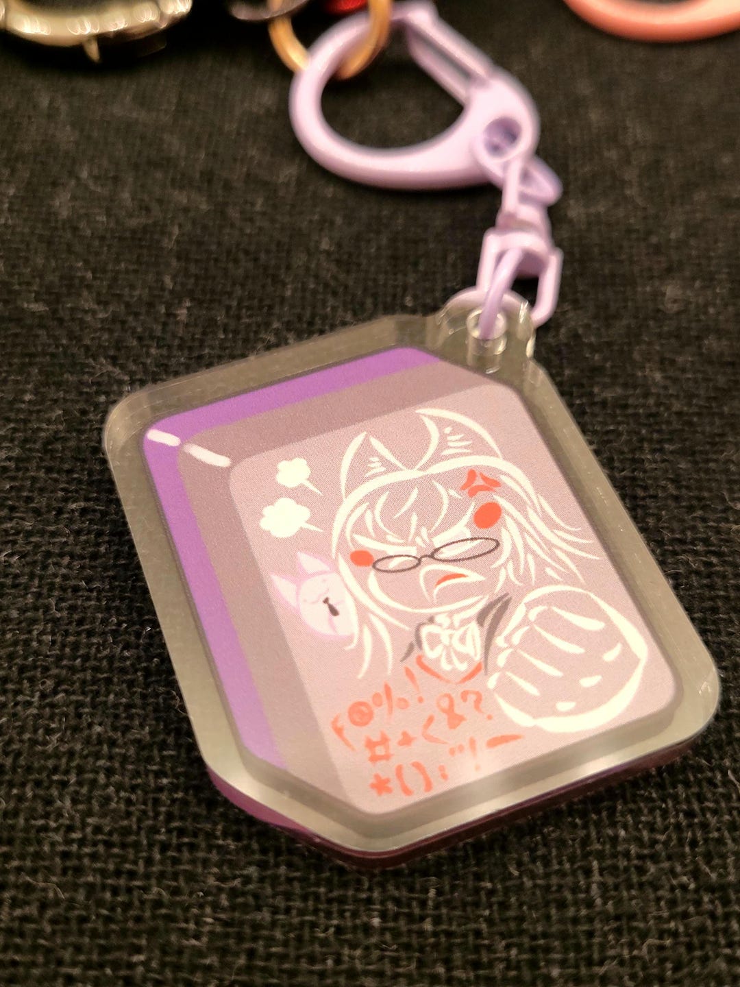 Phase-connect Tenma Maemi Mahjong Tile 2-sided Acrylic Charm - Fan ...