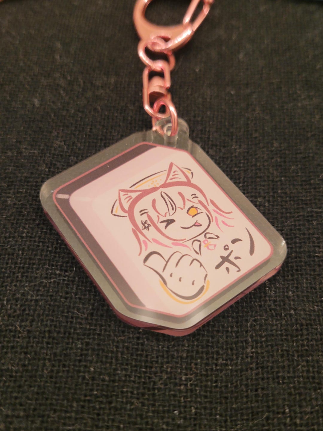 Phase-connect Chisaka Airi Mahjong Tile 2-sided Acrylic Charm - Fan ...