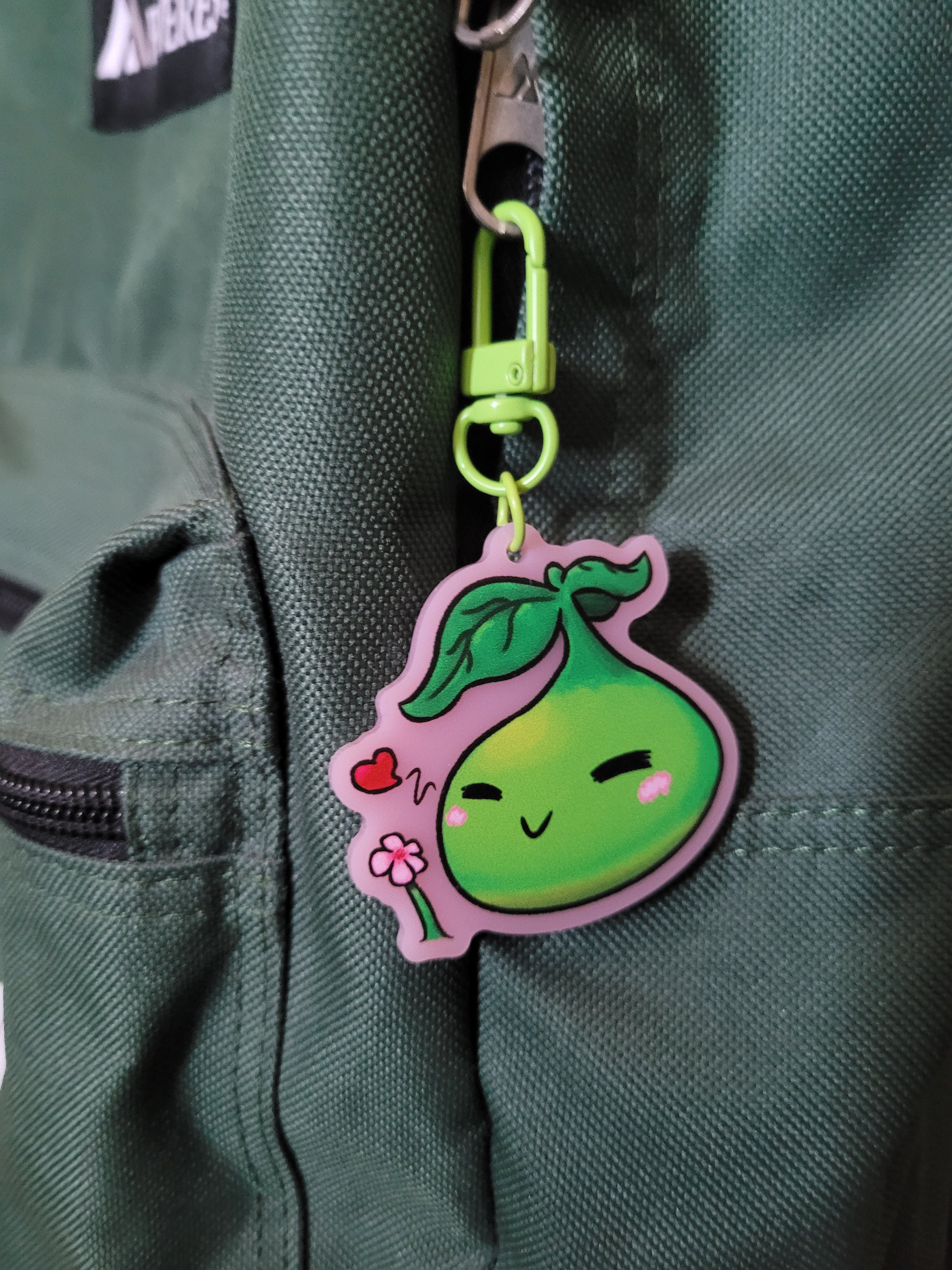 Hololive EN Ceres Fauna Sapling Fan-mascot Solid Pink Acrylic Charm ...