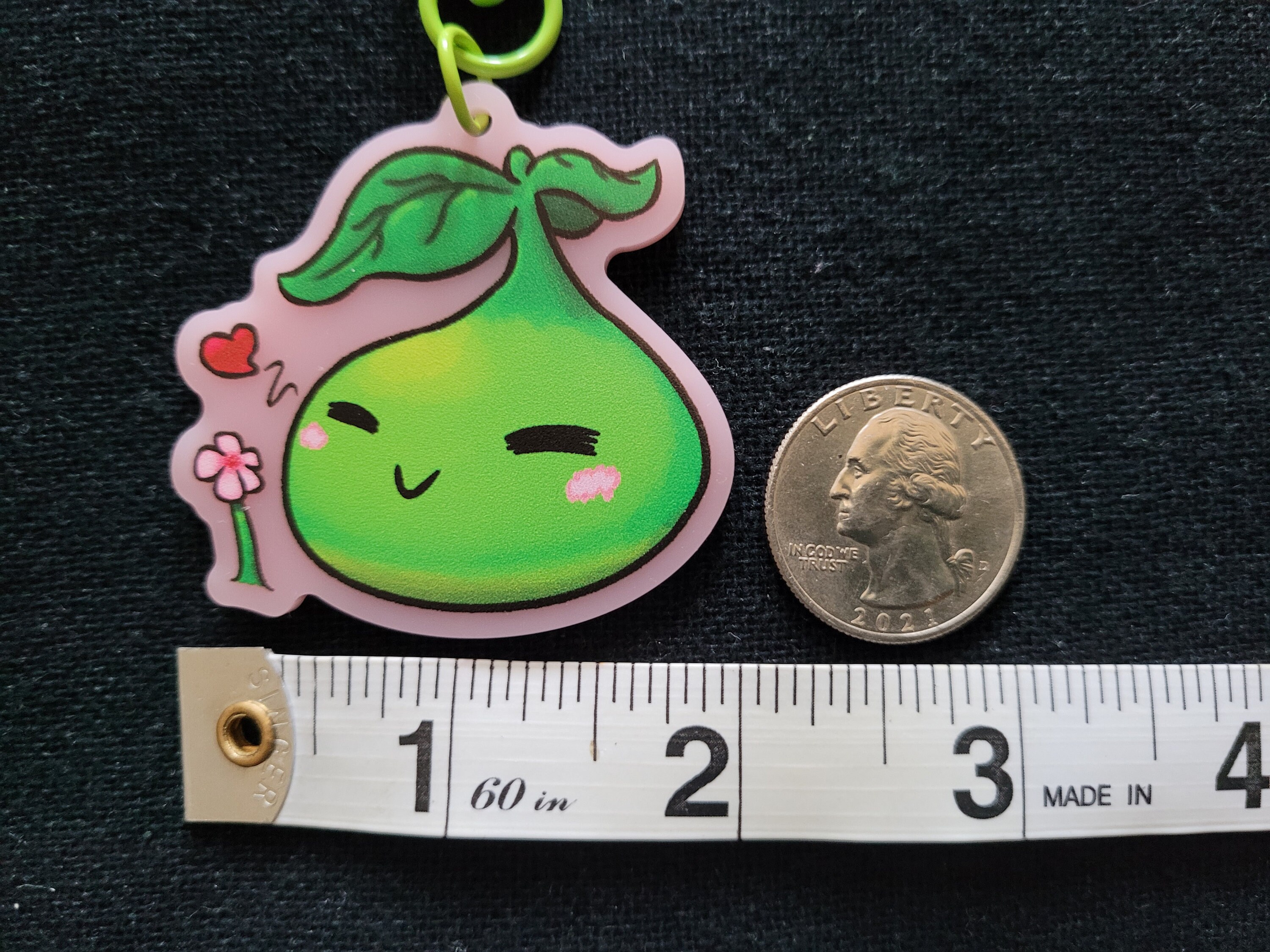 Hololive EN Ceres Fauna Sapling Fan-mascot Solid Pink Acrylic Charm ...