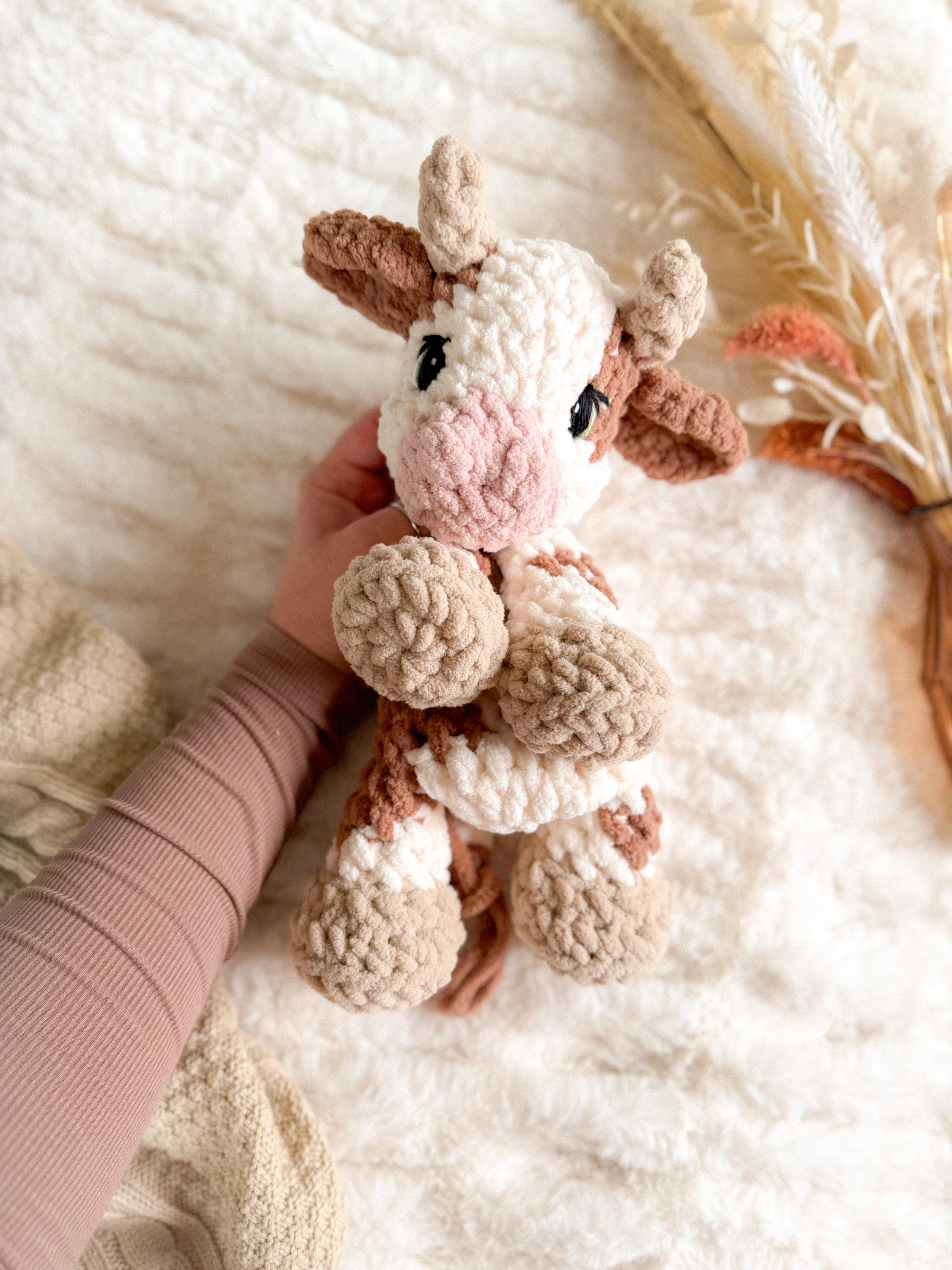Cyrus Cow Snuggler Crochet Pattern | NO SEW Crochet Pattern | Crochet ...