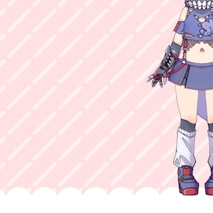 Yuumi Shark - Premade Live2d Vtuber Model - FULLY Rigged - Ready to Use - Vtube Studio Youtube ...