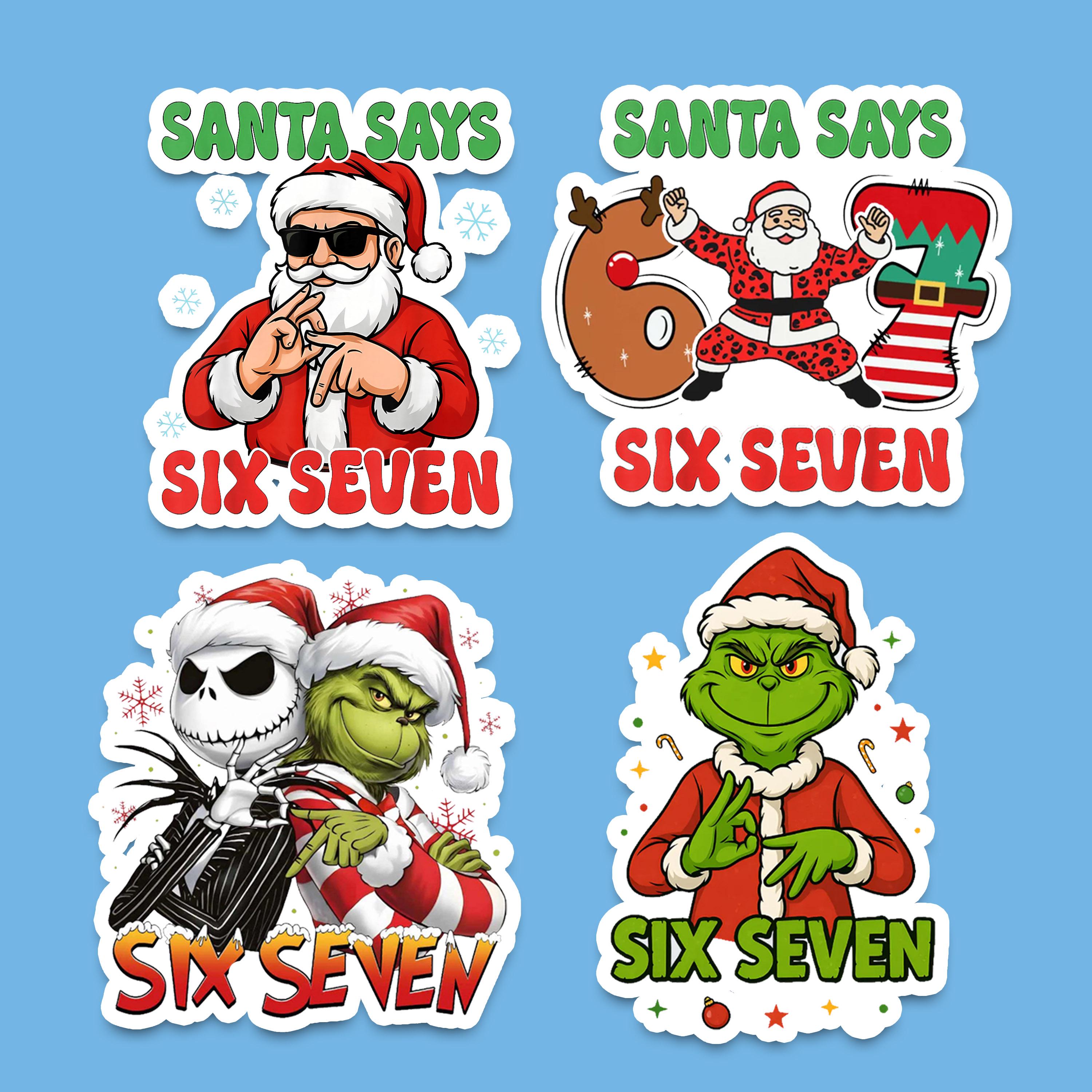 Six Seven Meme Sticker, Ice Cream 67 Sticker, 67 Sticker, Mason 67 ...