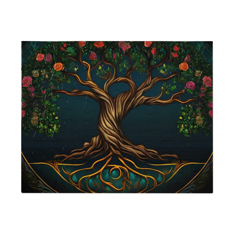 Tree of Life Jigsaw Puzzle - High Quality (1000, 500, 252, 110, 30 ...