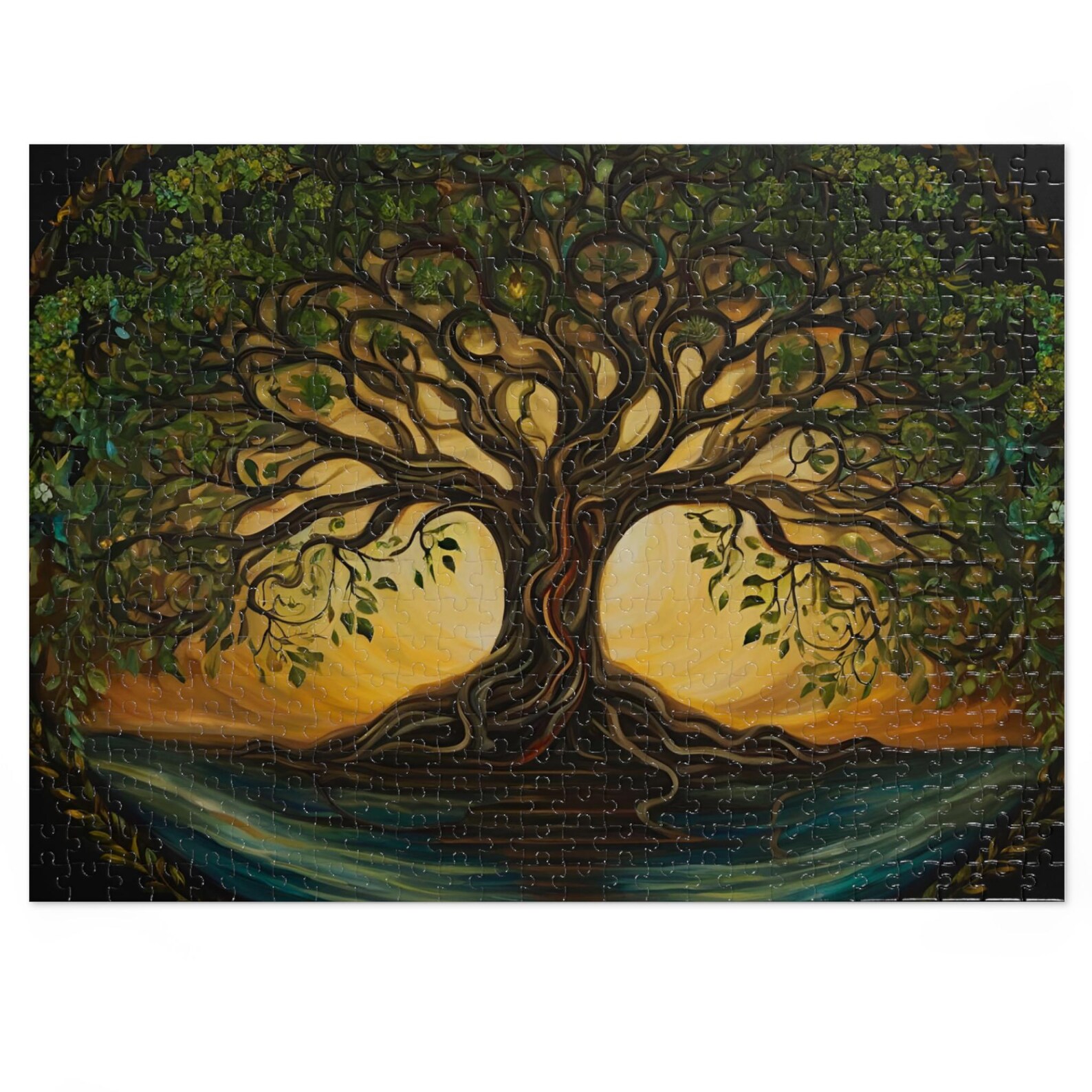 Tree of Life Jigsaw Puzzle - High Quality (1000, 500, 252, 110, 30 ...