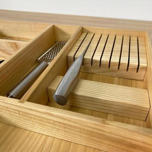Custom Kitchen Drawer Organizer | Silverware | Baking and More - Made ...
