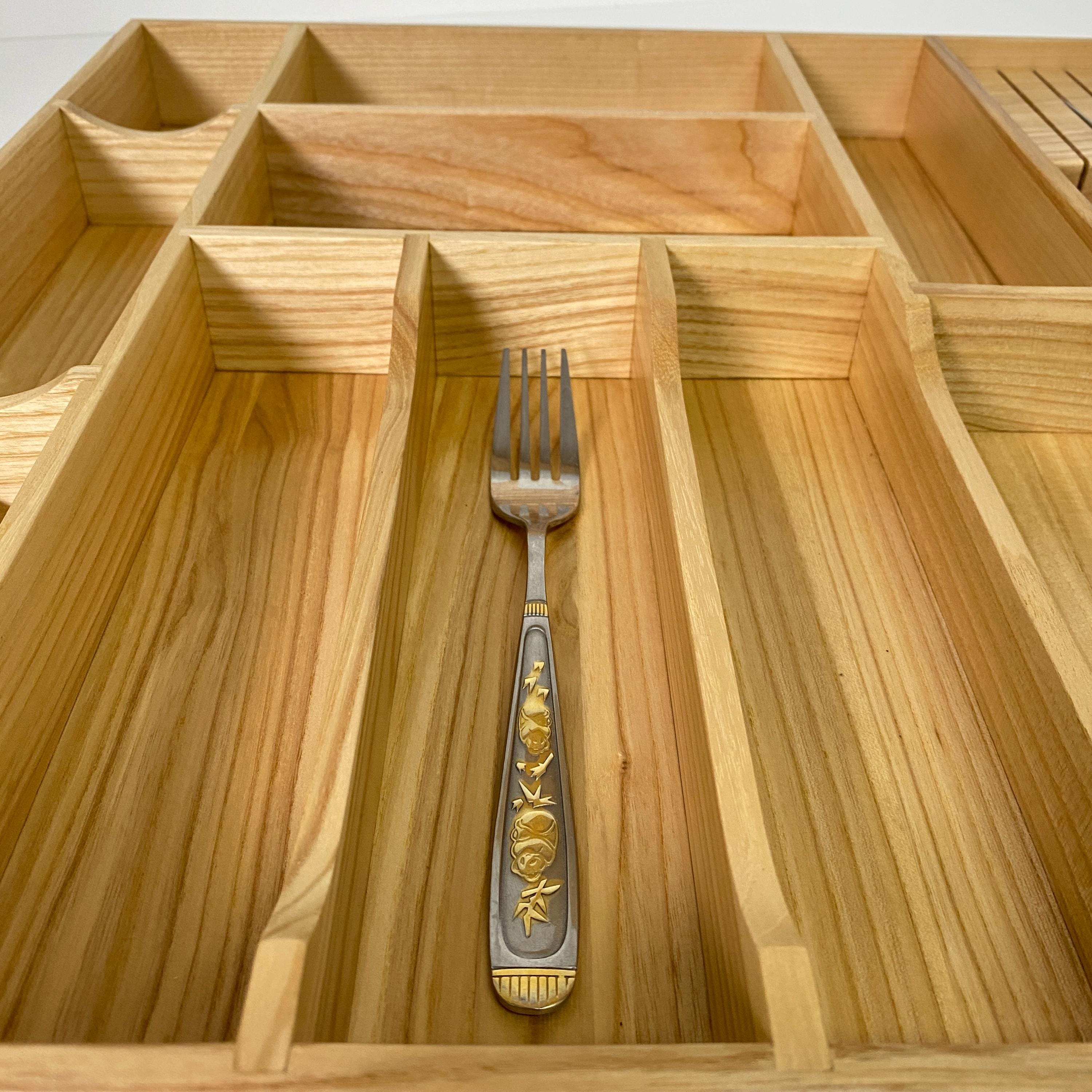 Custom Kitchen Drawer Organizer | Silverware | Baking and More - Made ...