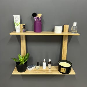 Wooden Hanging Shelf – Digital Plan for DIY | DIY Shelf Blueprint ...