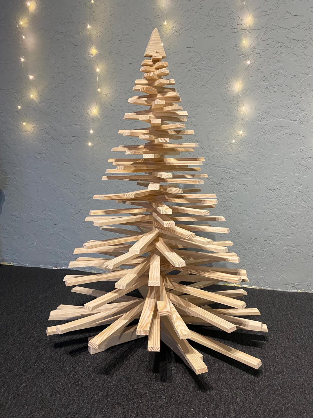 Eco-friendly Wooden Christmas Tree With Tree Planting | Modern Wooden ...