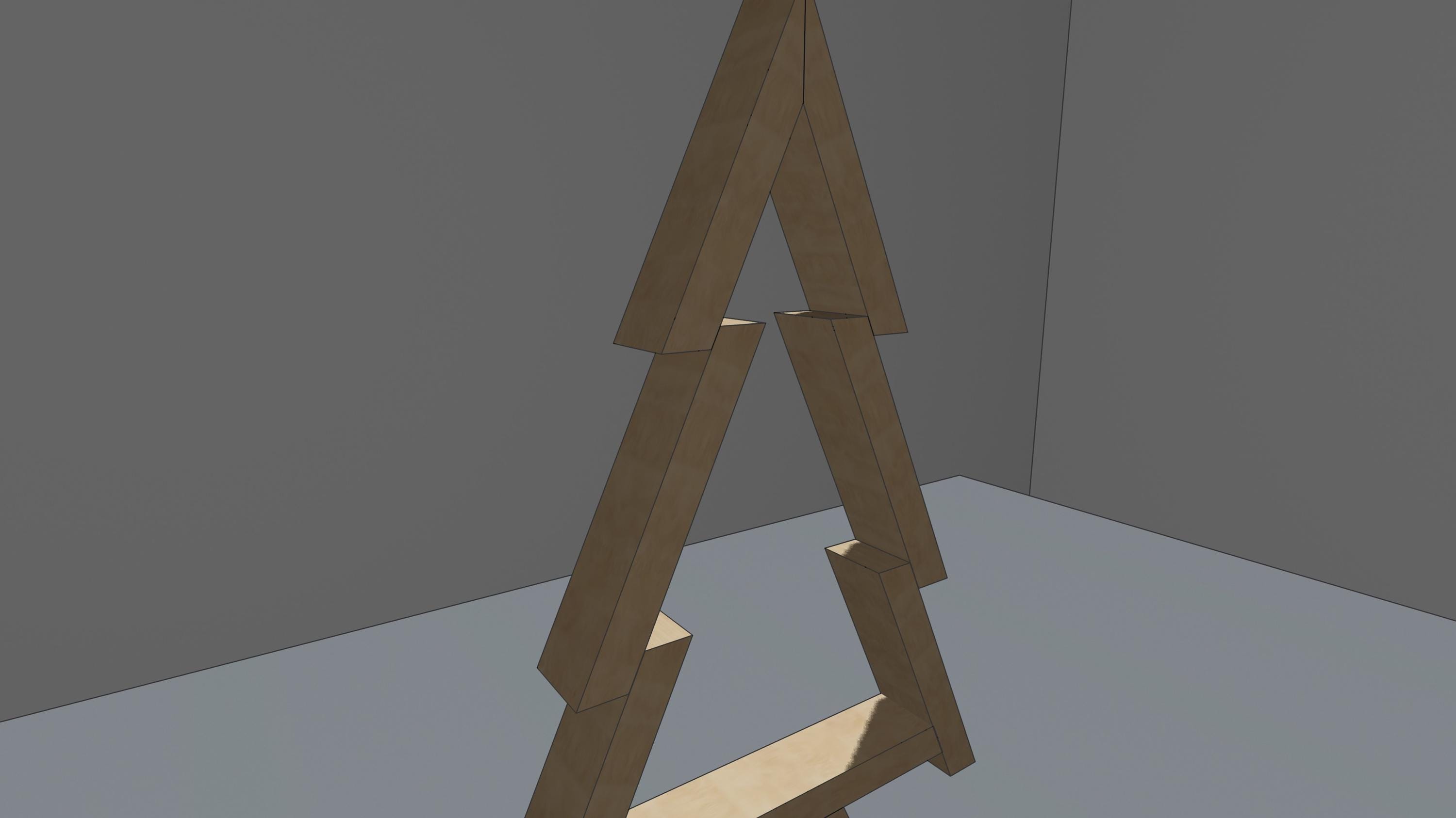 Wooden Christmas Tree | Christmas Decoration | Blueprints | Tree Plans ...