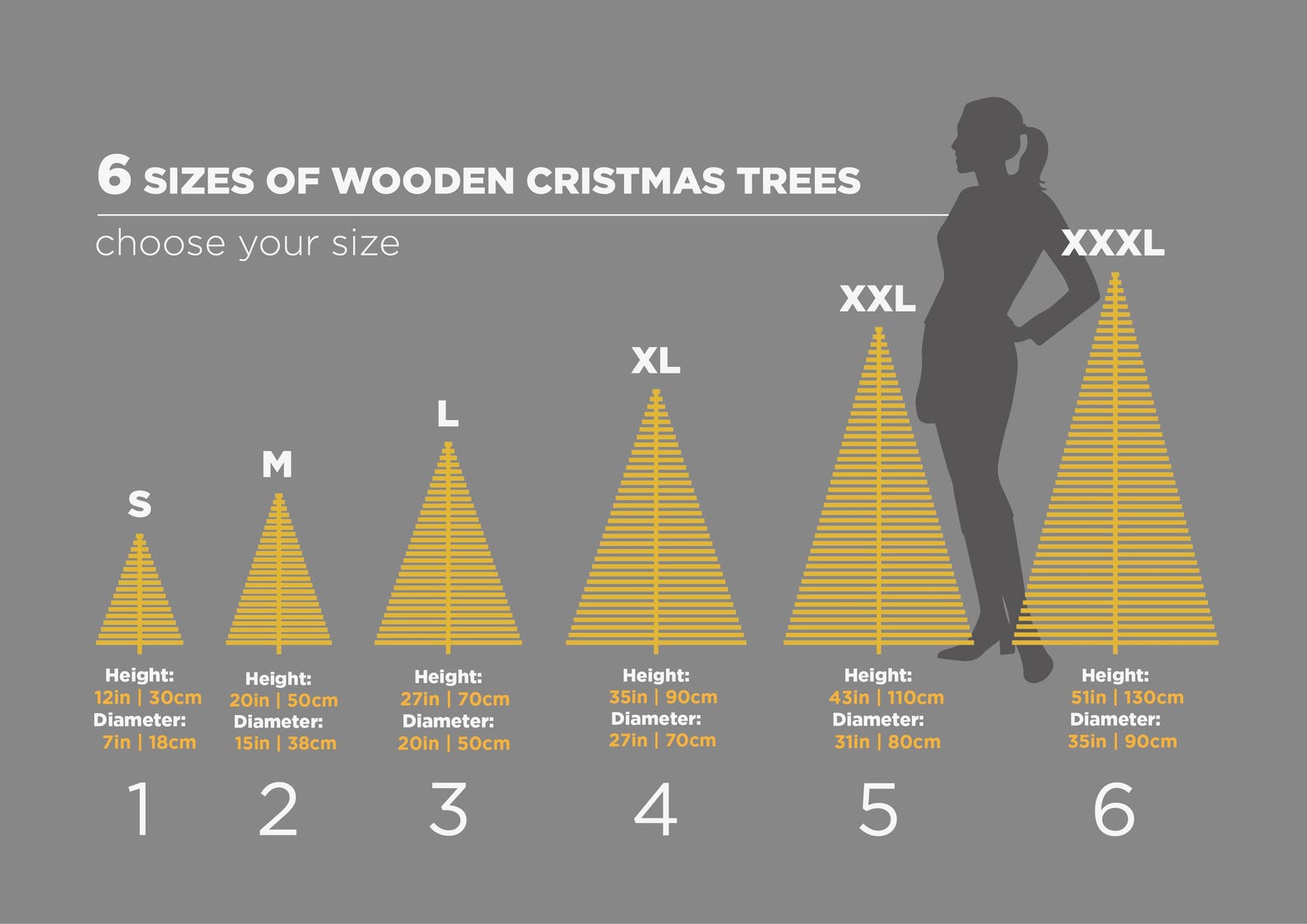 Eco-friendly Wooden Christmas Tree With Tree Planting | Modern Wooden ...