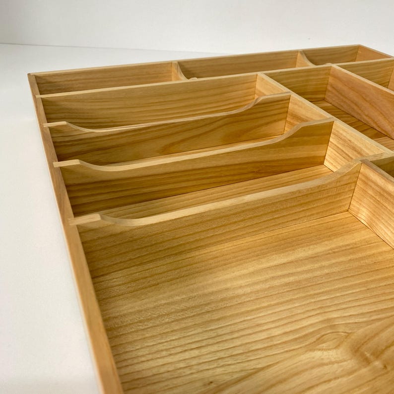 Custom Kitchen Drawer Organizer | Silverware | Baking and More - Made ...