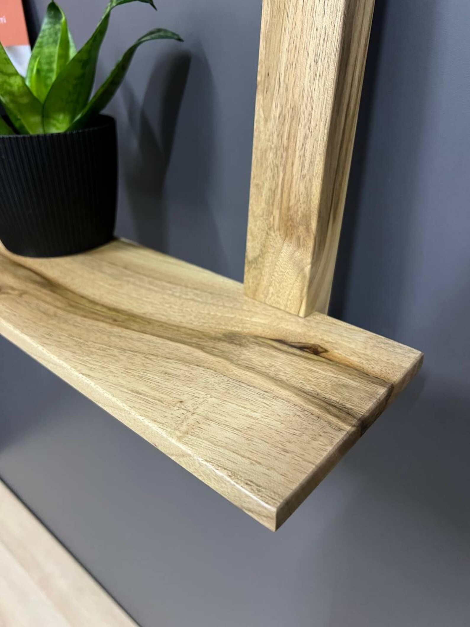 Wooden Hanging Shelf – Digital Plan for DIY | DIY Shelf Blueprint ...