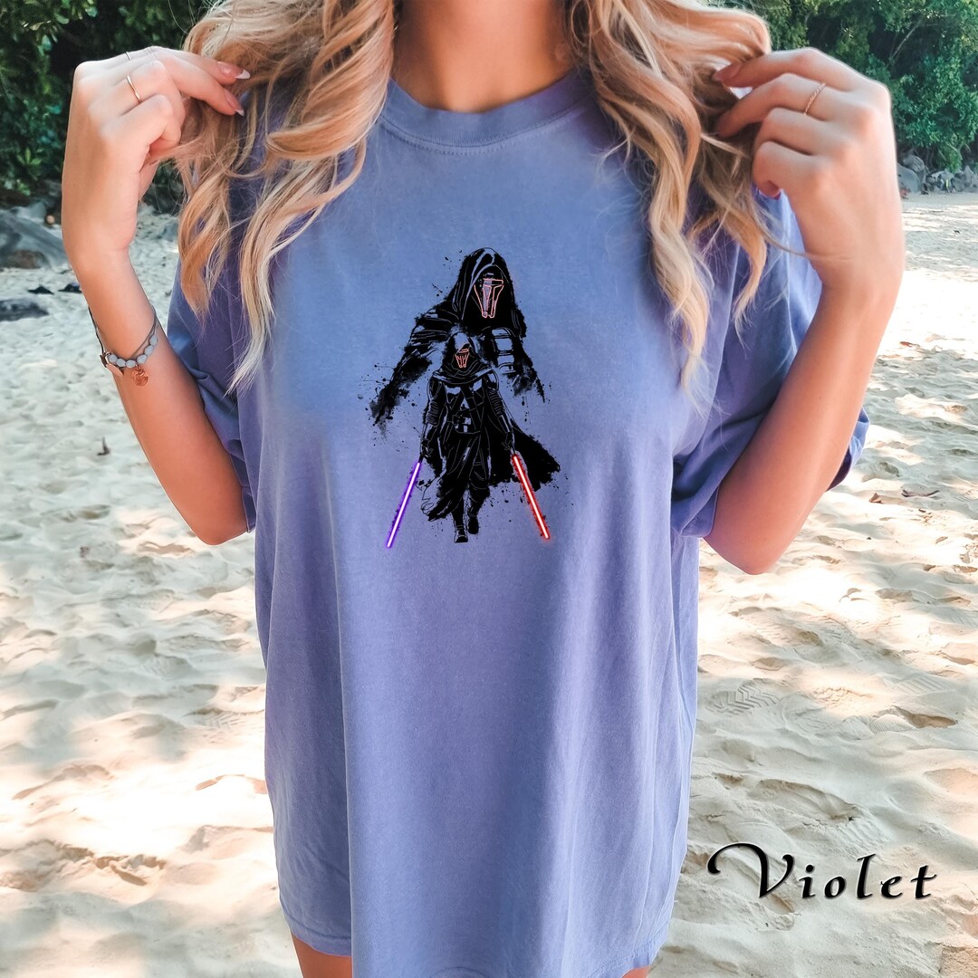 Darth Revan Star Wars T-shirt, Star Wars Jedi Knight, Star Wars Fan ...