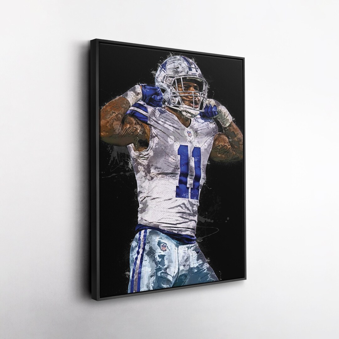 Micah Parsons NFL Canvas Wall Art – Dallas Cowboys Football Poster ...