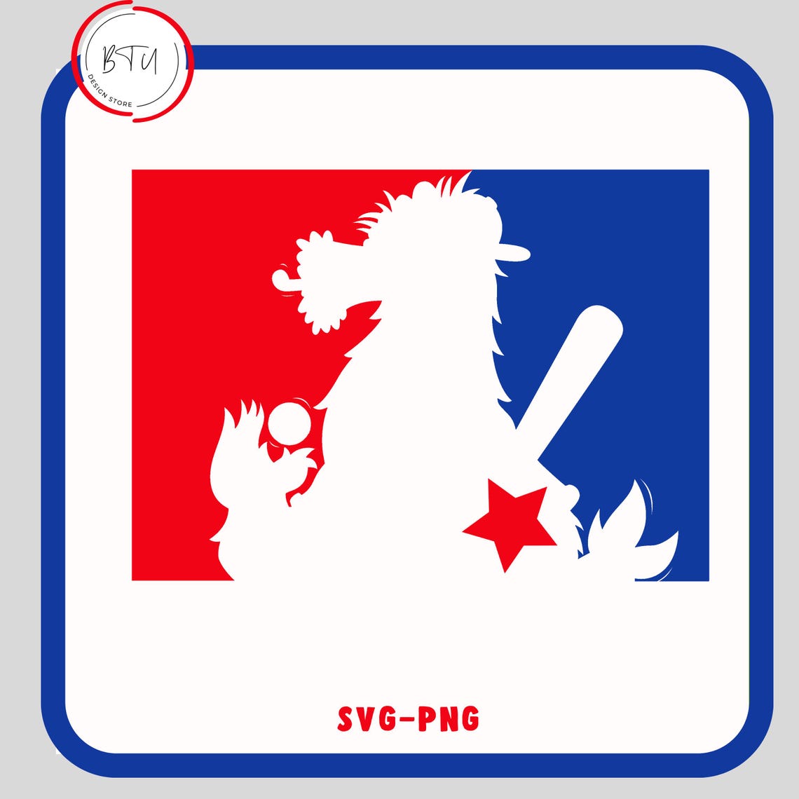 Phanatic Phillies Svg-png, Philly, Baseball, Philadelphia, Digital ...