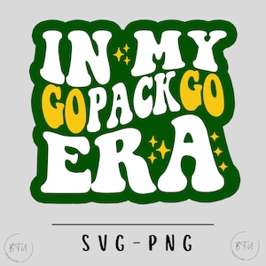 In My Go Pack Go Era Svg-png, Wawy Design, Digital Download, Packers ...
