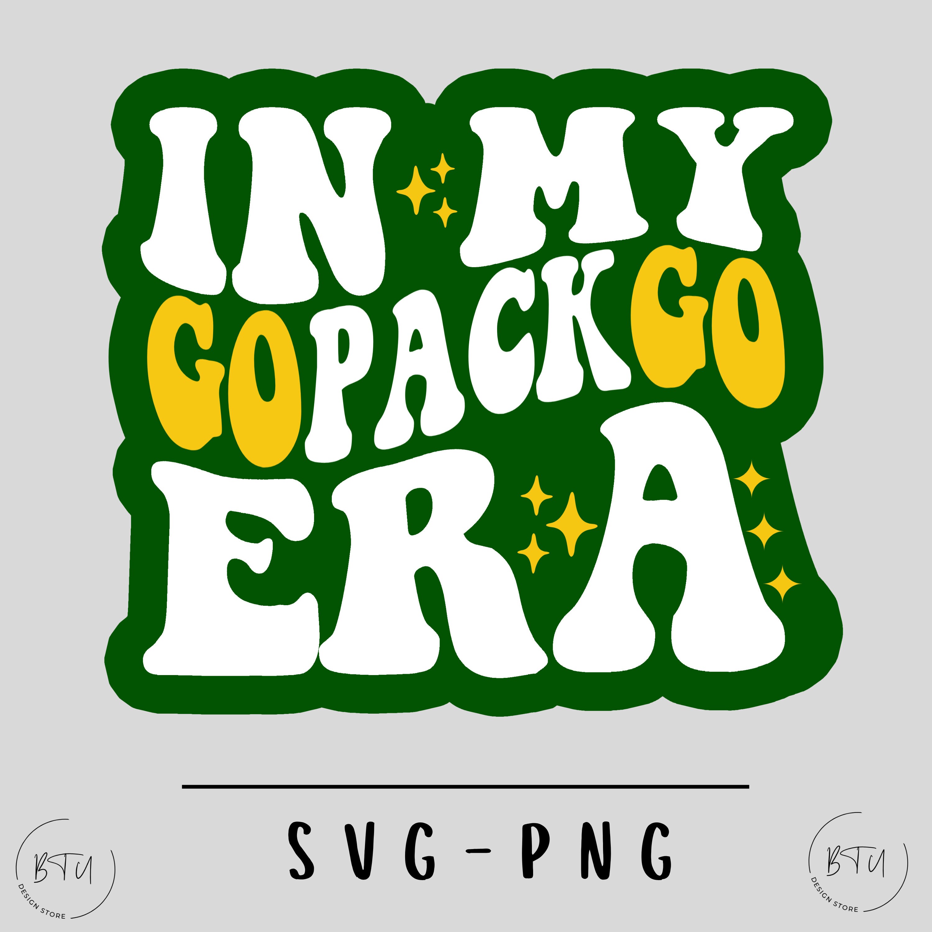 In My Go Pack Go Era Svg-png, Wawy Design, Digital Download, Packers ...