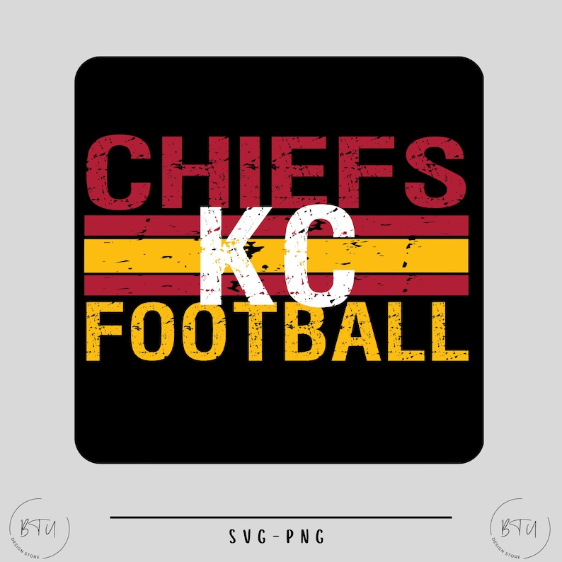 Chiefs Football Svg-png, Kansas City Svg, Kansas City Png, Football ...
