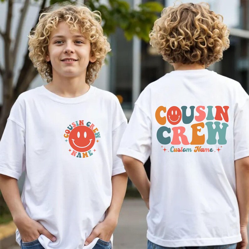Groovy Cousin Crew Png Svg, Custom Cousin Crew, Familly Vacation Svg ...