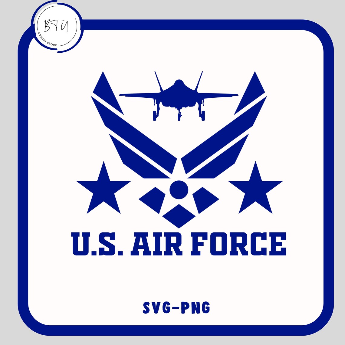 Air Force Svg-png, Digital Download, Army Svg-png, Usa Svg Png, Cut ...