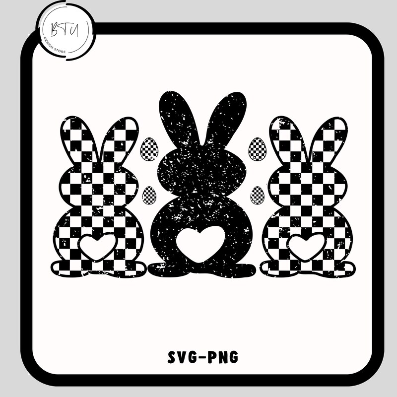 Peeps Black and White Svg - Etsy