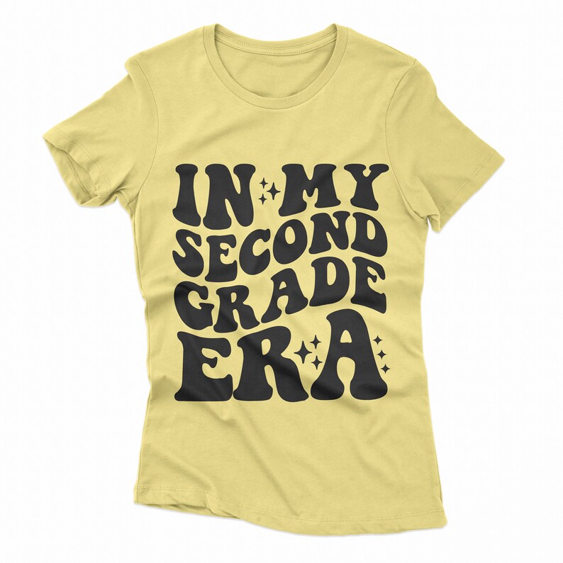 In My Second Grade Era Svg-png,2nd Garde Era Svg, Back to School Png ...